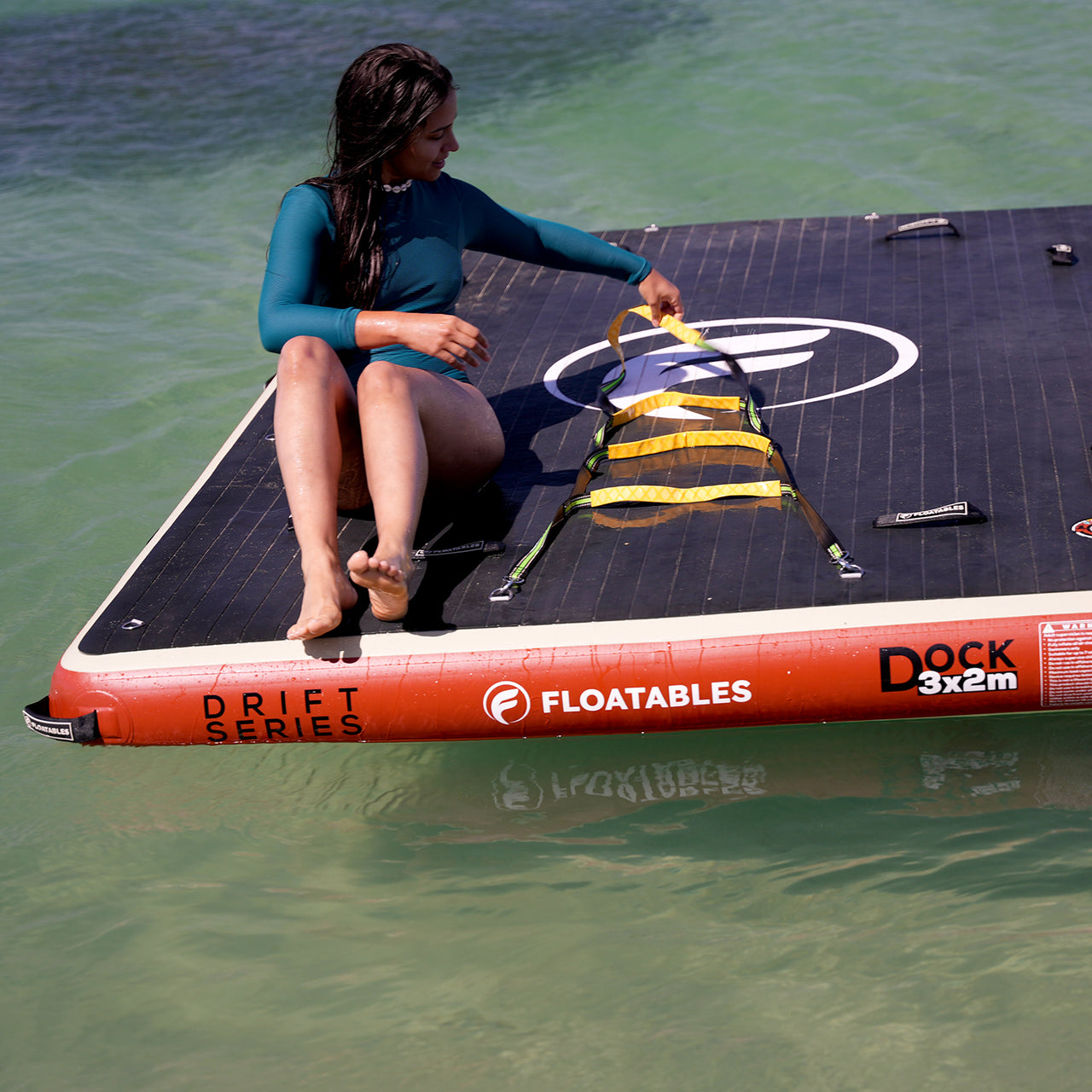 4 Step Rope Ladder – FLOATABLES