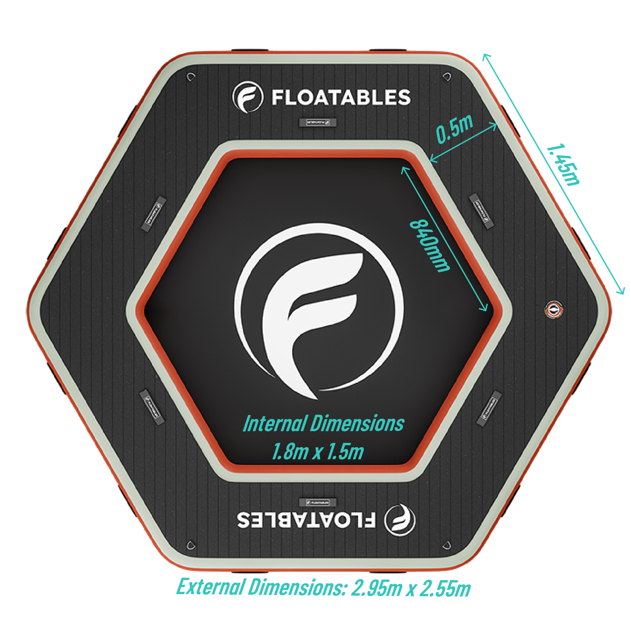 Water Hammock 3x2.5m – FLOATABLES